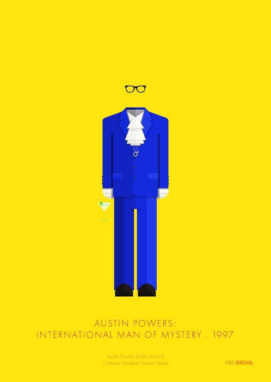 Buy Fred Birchal Framed Art Print - Austin Powers - Memory Box