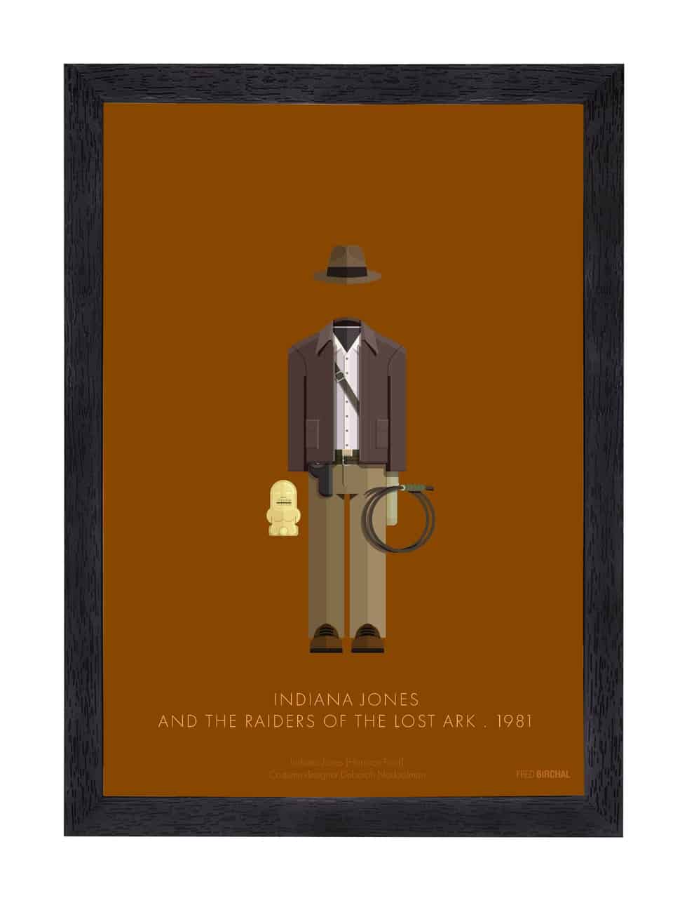 Buy Fred Birchal Framed Art Print Indiana Jones - Memory Box