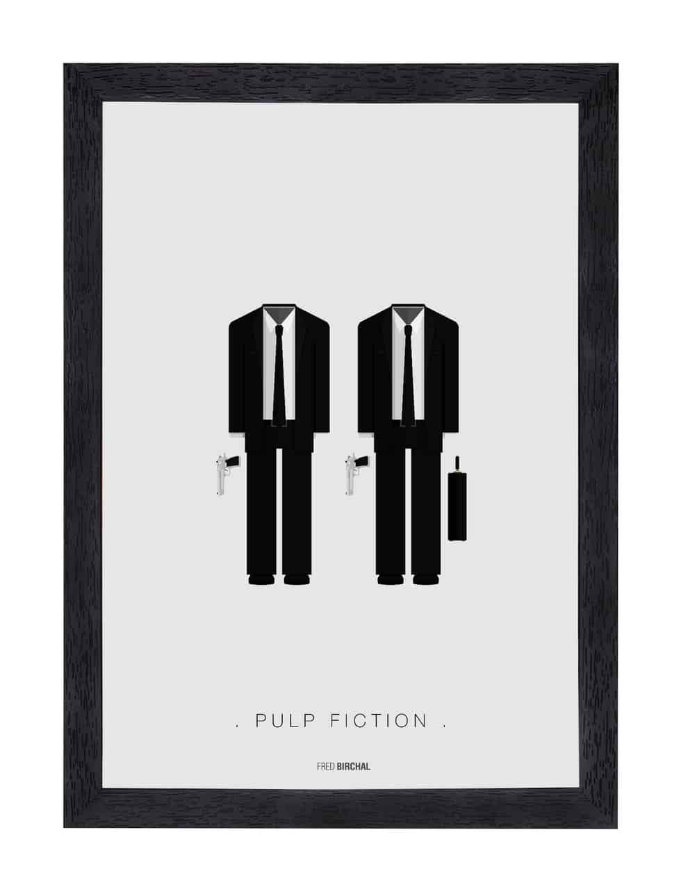 Buy Fred Birchal Framed Art Print Pulp Fiction - Memory Box
