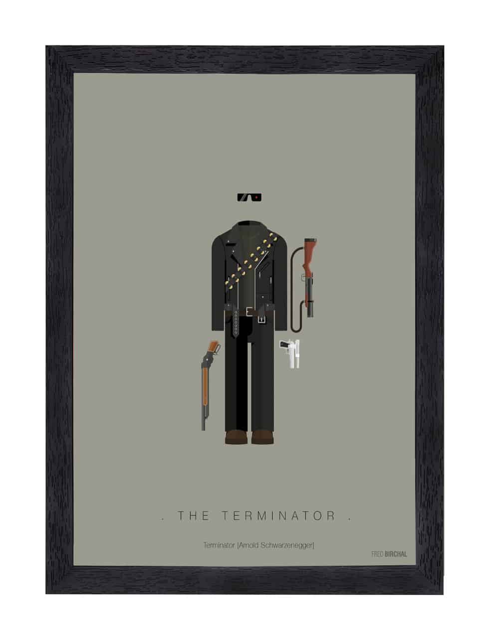 Buy Fred Birchal Framed Art Print Terminator - Memory Box