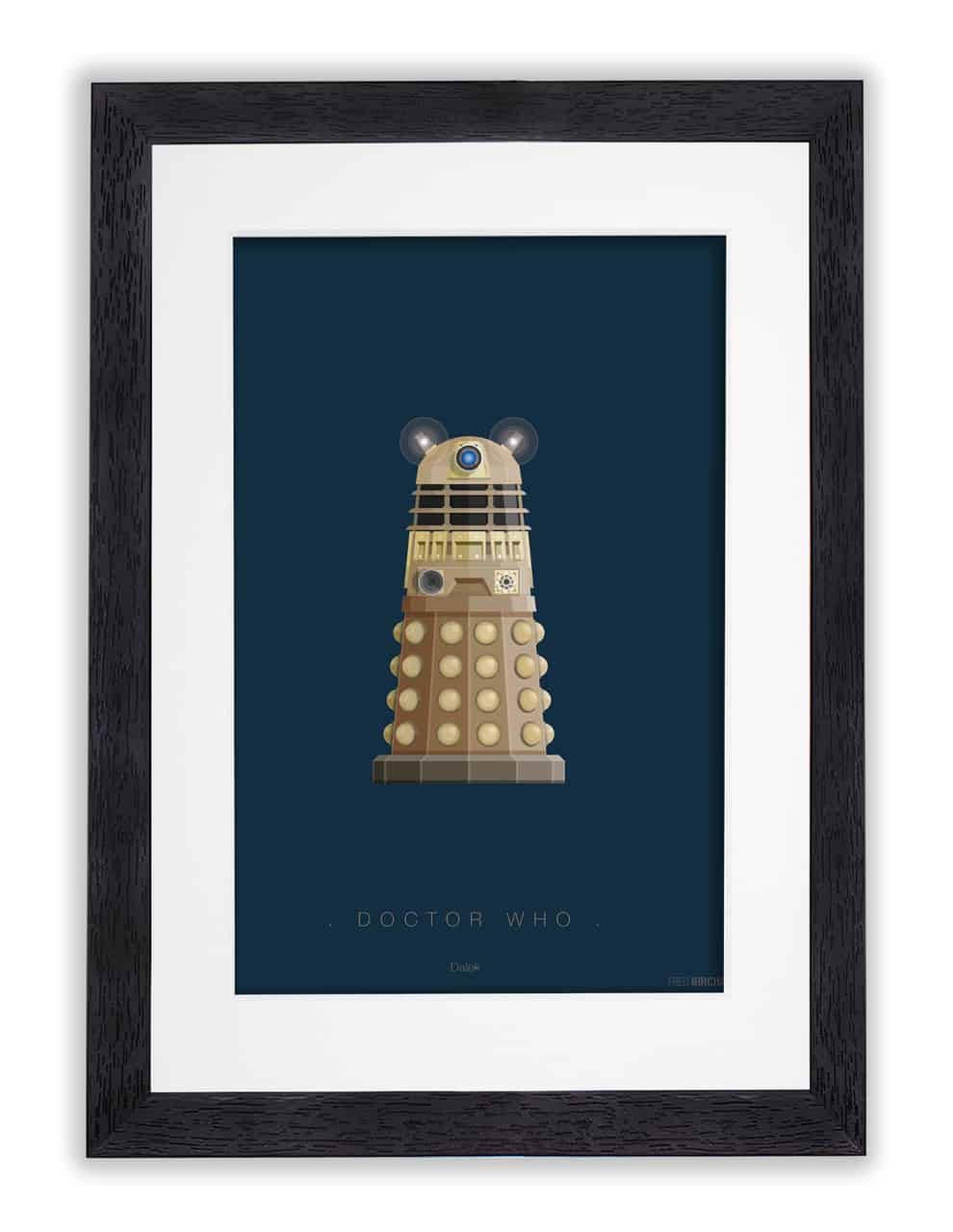 Buy Fred Birchal Framed Art Print Dr who - Memory Box