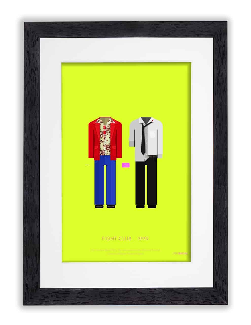 Buy Fred Birchal Framed Art Print Fight Club 1999 - Memory Box
