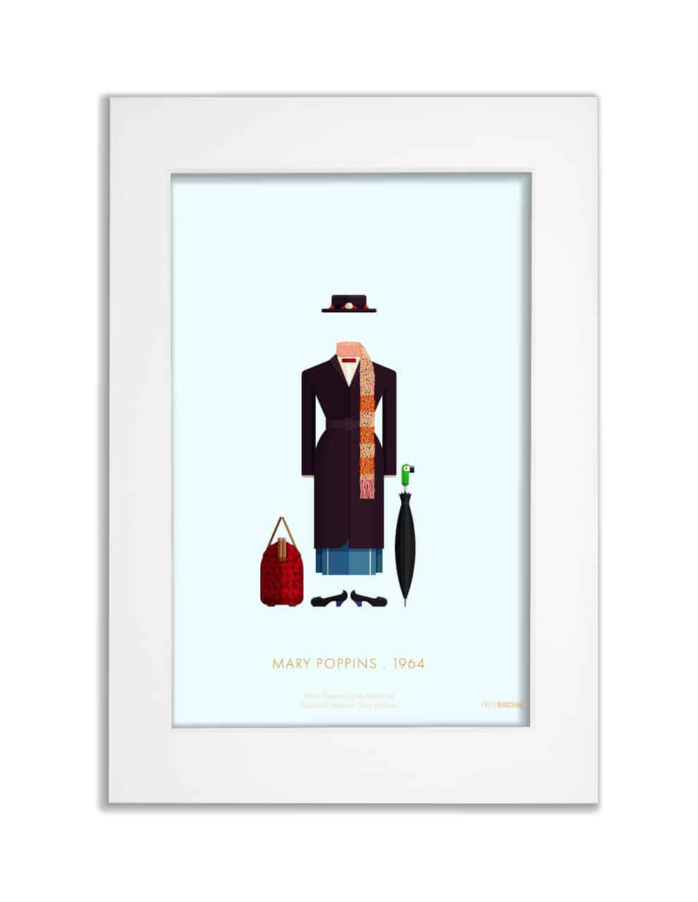Buy Fred Birchal Framed Art Print Mary Poppins - Memory Box